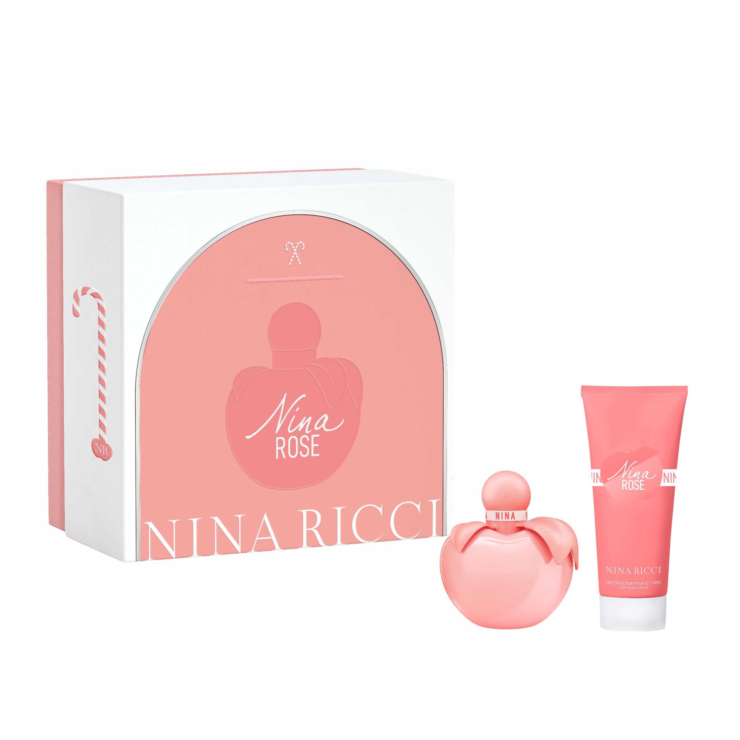 NINA ROSE Case EDT 80 ml + Body Lotion 100 ml
